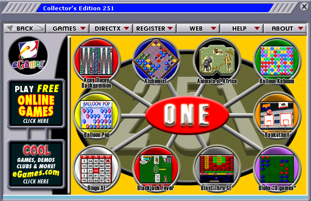 eGames 251 Awesome Games! Collector’s Edition – The Modern Retro Corner